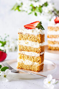 Gluten-free Strawberry Chantilly Cake