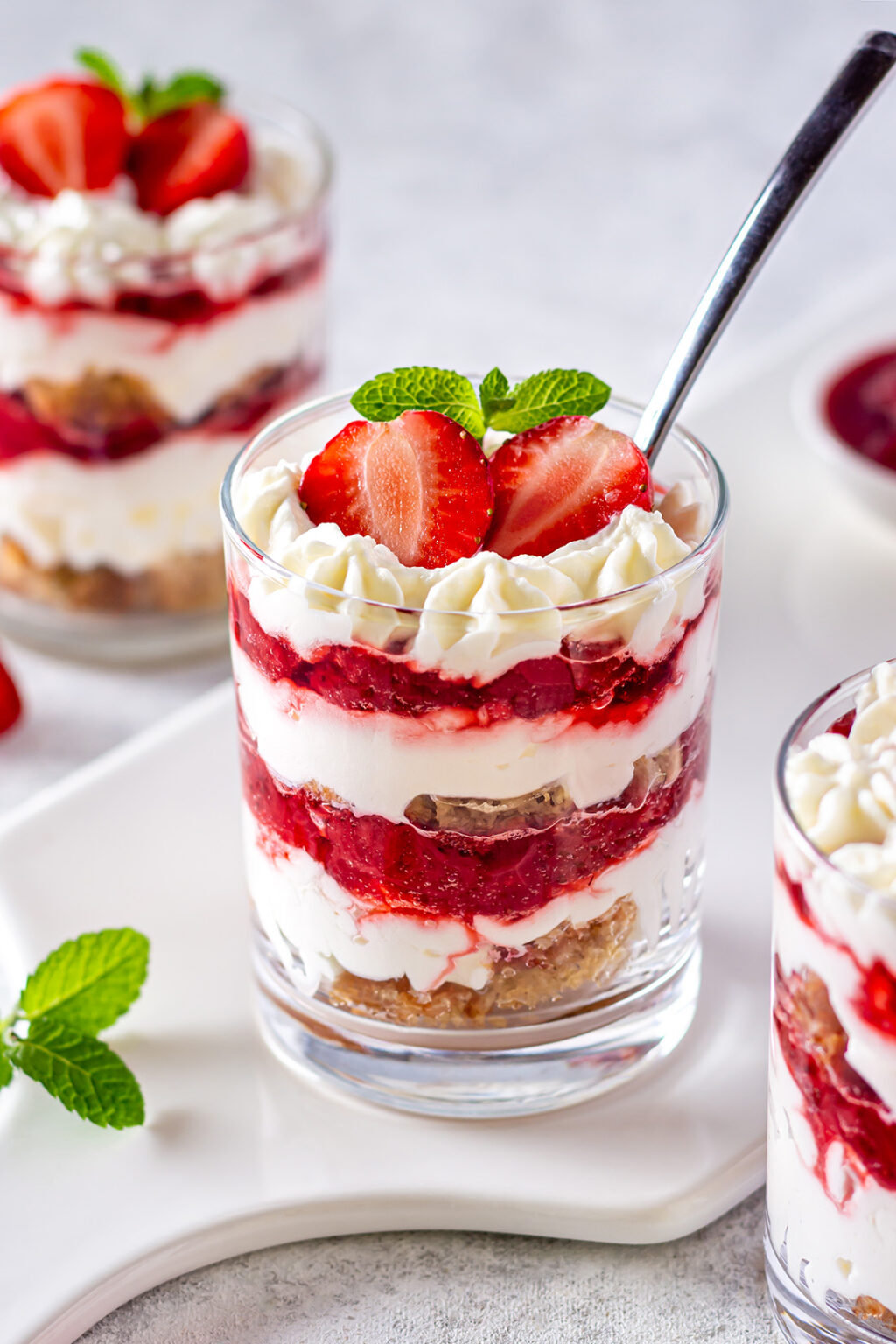 Strawberry Trifles (Gluten Free)